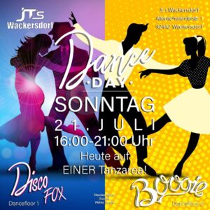 🪩 Tanz Nachmittag 🪩 | 21.07.2024 – JTS Disco