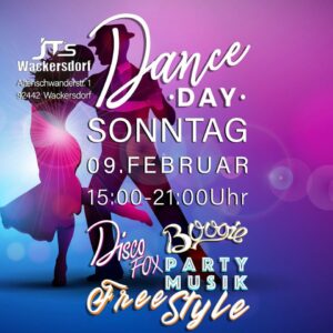 🪩 Tanz Nachmittag 🪩 | 09.02.2025 – JTS Disco