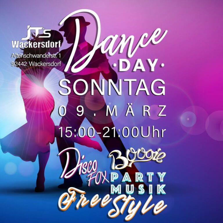 🪩 Tanz Nachmittag 🪩 | 09.03.2025 – JTS Disco